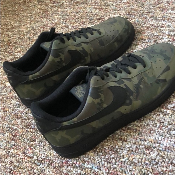 Nike | Shoes | Nike Camouflage Air Force | Poshmark